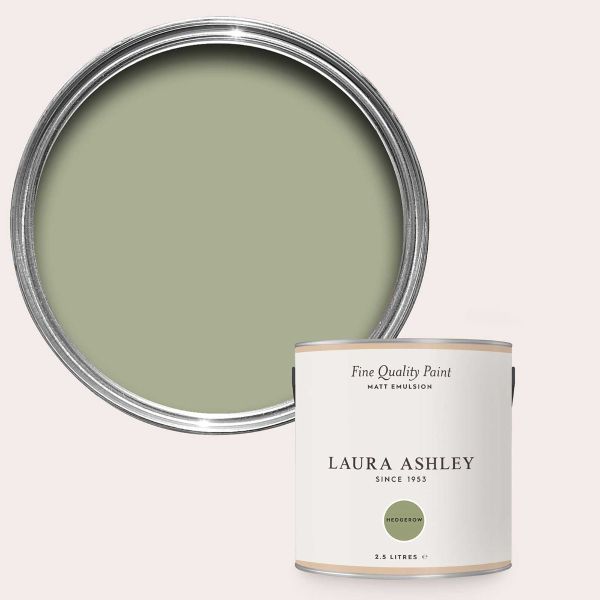 Laura Ashley Hedgerow Matt Emulsion Paint World of Wallpaper USA