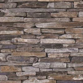 Natural Stone Slate Effect Wallpaper World of Wallpaper USA