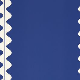 Harlequin X Sophie Robinson Ric Rac Wallpaper Lapis Blue HSRW113060