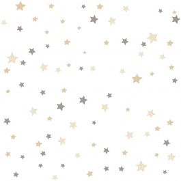 Little Explorers 2 Wallpaper Stars Silver Grey Galerie 14826