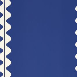 Harlequin X Sophie Robinson Ric Rac Wallpaper Lapis Blue HSRW113060