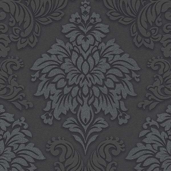 Damask Wallpaper Baroque 513677 Rasch Baroque Damask Red Orange