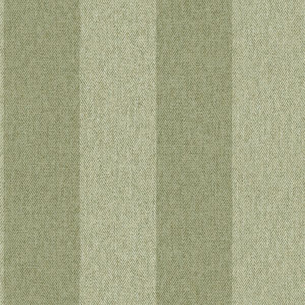 Harris Stripe Wallpaper Green Crown M1866 SAMPLE World of Wallpaper USA