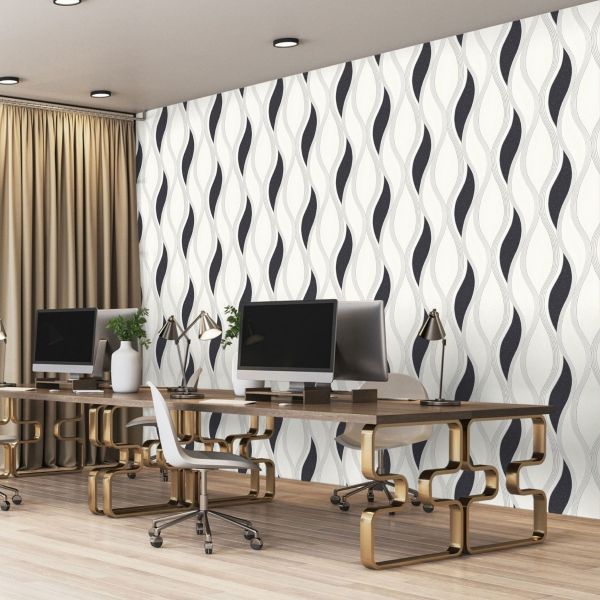 Embossed Panels Wallpaper