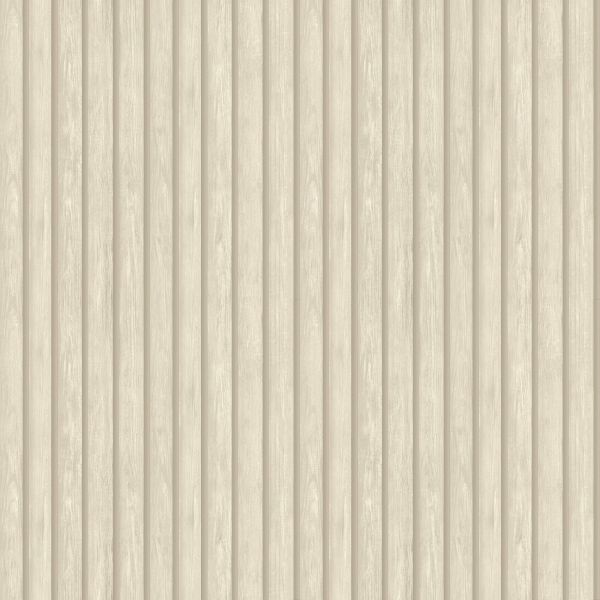 Wood Slat Wallpaper Natural Holden 13131 53cm x 30cm SAMPLE