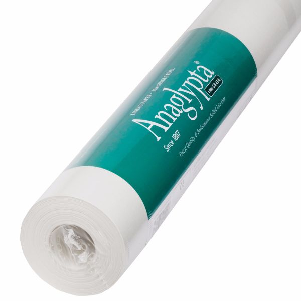 Lining Paper 1000 Grade Single Roll by Anaglypta World of Wallpaper USA