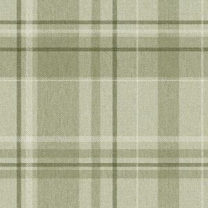 Harris Plain Wallpaper Green Crown M1867